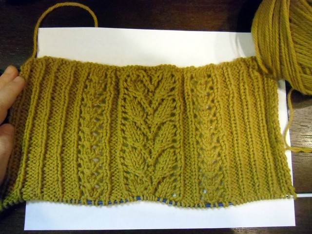 Agatha Sweater – Finally, Progress! | LLADYBIRD