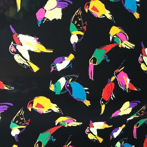 Completed: Some Fabulous Silk Birds | LLADYBIRD