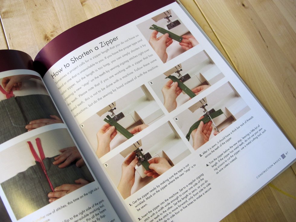 Giveaway: The Complete Photo Guide to Clothing Construction | LLADYBIRD