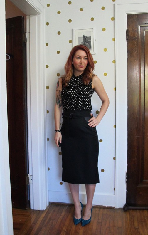 Completed: Pulmu Skirt Kit from Needle Sharp | LLADYBIRD