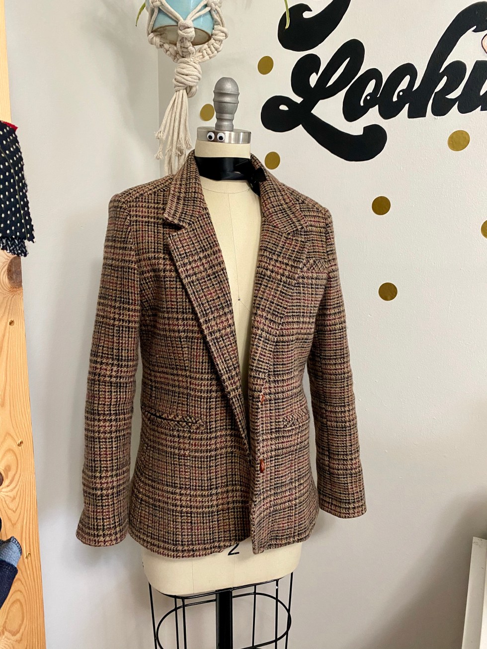 Completed: Reworking A Vintage Blazer | LLADYBIRD