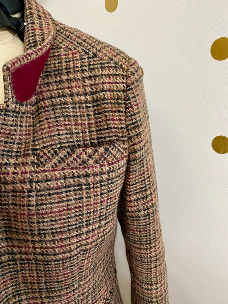 Completed: Reworking A Vintage Blazer | LLADYBIRD